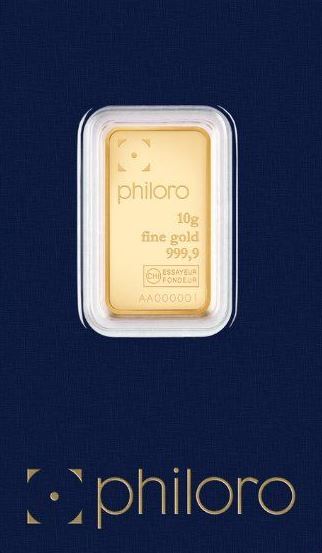 10 Gramm Goldbarren Philoro - Clever & Smart Shoppen